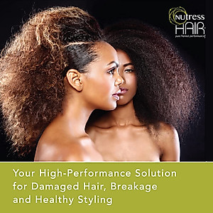 Nutress Hair Conditioner- Moisturizing Protein Pack Treatment for Damaged Hair, 1 oz (Pack of 3)