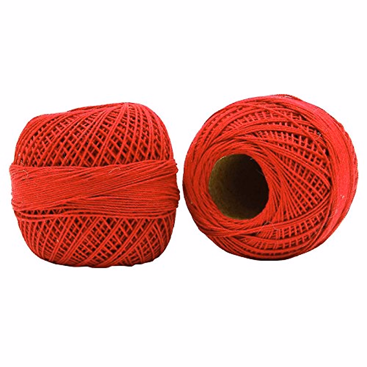 S2J Crochet Set of 10 Pcs Cotton Thread Knitting Ball Embroidery Tatting Yarn