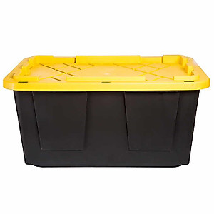 Generic 27 Gallon Storage Containers - Stackable Storing Bins (4 Pack), 743429