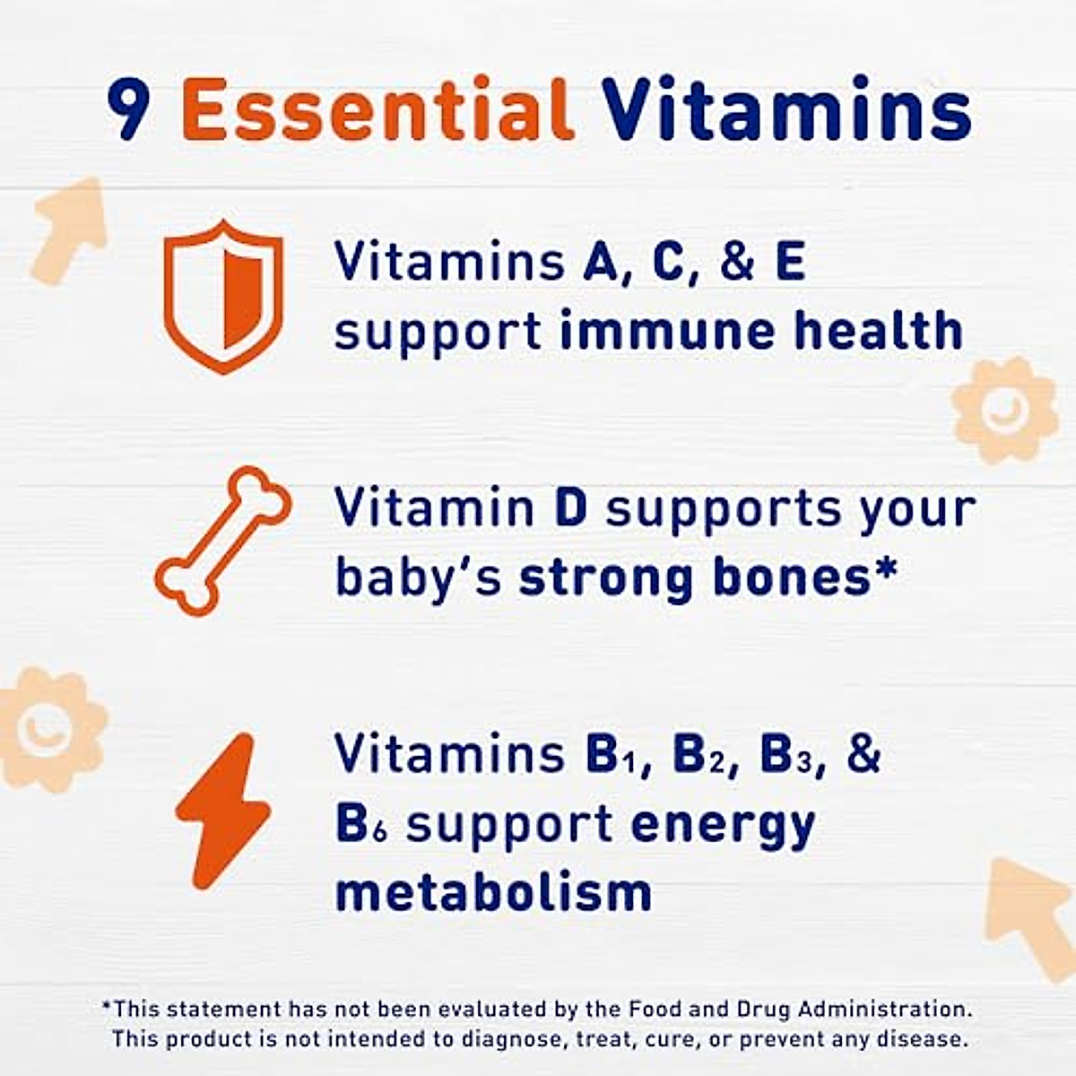 Enfamil Poly-Vi-Sol Liquid Multivitamin Supplement for Infants and Toddlers, 50 mL dropper bottle