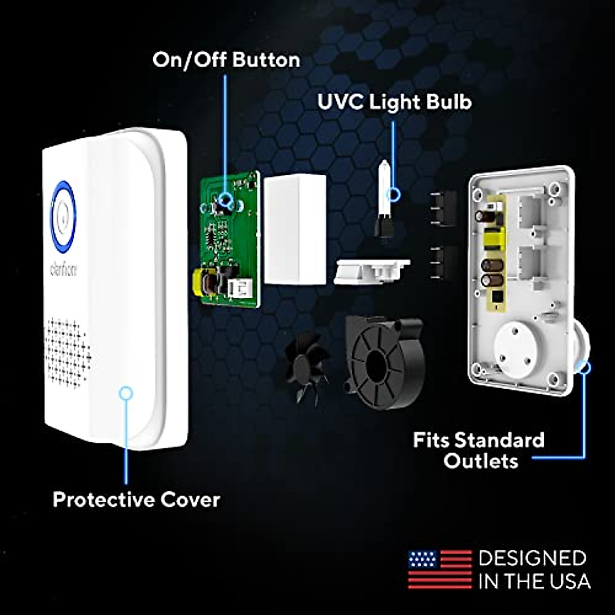 Clarifion - ODRx for Home and ODRx Replacement UV-C Light Bulb Bundle