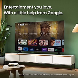 Hisense 43-Inch Class A4 Series FHD 1080p Google Smart TV (43A4K) - DTS Virtual: X, Game & Sports Modes, Chromecast Built-in, Alexa Compatibility
