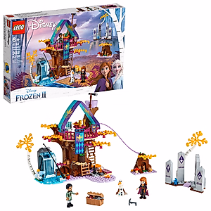 LEGO Disney Frozen II Enchanted Treehouse 41164 Toy Treehouse Building Kit Featuring Anna Mini Doll and Bunny Figure for Pretend Play (302 Pieces)