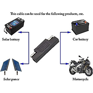 zdyCGTime 4Pack SAE Connector SAE Polarity Reverse Adapter 1.9"x0.28" Gender Charger, Solar Panel Battery Power Charger SAE Male to Male Plug Changer Adapter