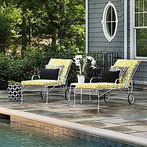 Pillow Perfect Fresco Solid Indoor/Outdoor Lumbar Pillow Plush Fill, Weather and Fade Resistant, Lumbar - 11.5" x 18.5",, Black, 2 Count