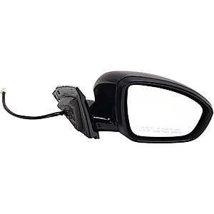 Kool Vue Passenger Side Power Heated Mirror for Nissan Altima 2019-2023 With Signal Light Paintable For Models Without Side View Camera