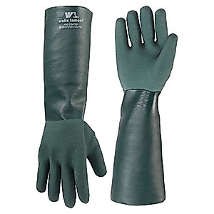 Wells Lamont Men's 18 Inch Chemical Gloves, Green, 2 Count Pack
