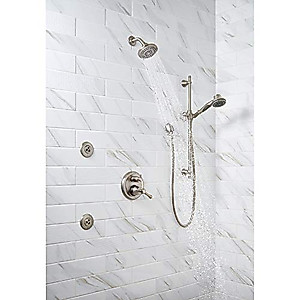 Delta Faucet RP78575SS 5-Setting Touch-Clean Showerhead, Stainless