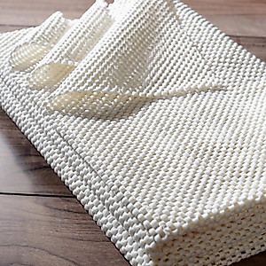 nuLOOM Beau Comfort Non Slip Rug Pad, 12x15, White