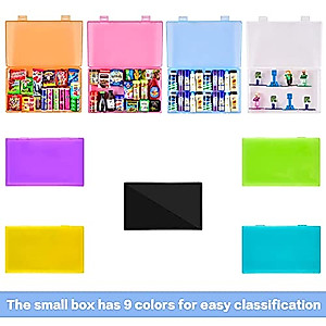 Collector Case Compatible with 5 Surprise Mini Brands Toys Series 1 2 3 and Coin Collection Supplies Pages for Collectors Bundle