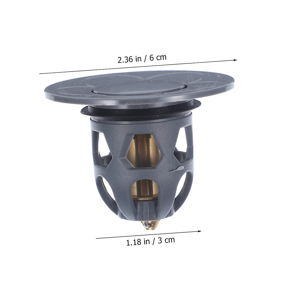 OSALADI 8 Pcs Drain Jumper Core Bathtub Stopper Strainer Tube Stops Universal Sink Drain Stopper Basin Stopper Bathroom Sink Plug Bathroom Sink Drainer Bathroom Drain Stopper Sink Stoppers