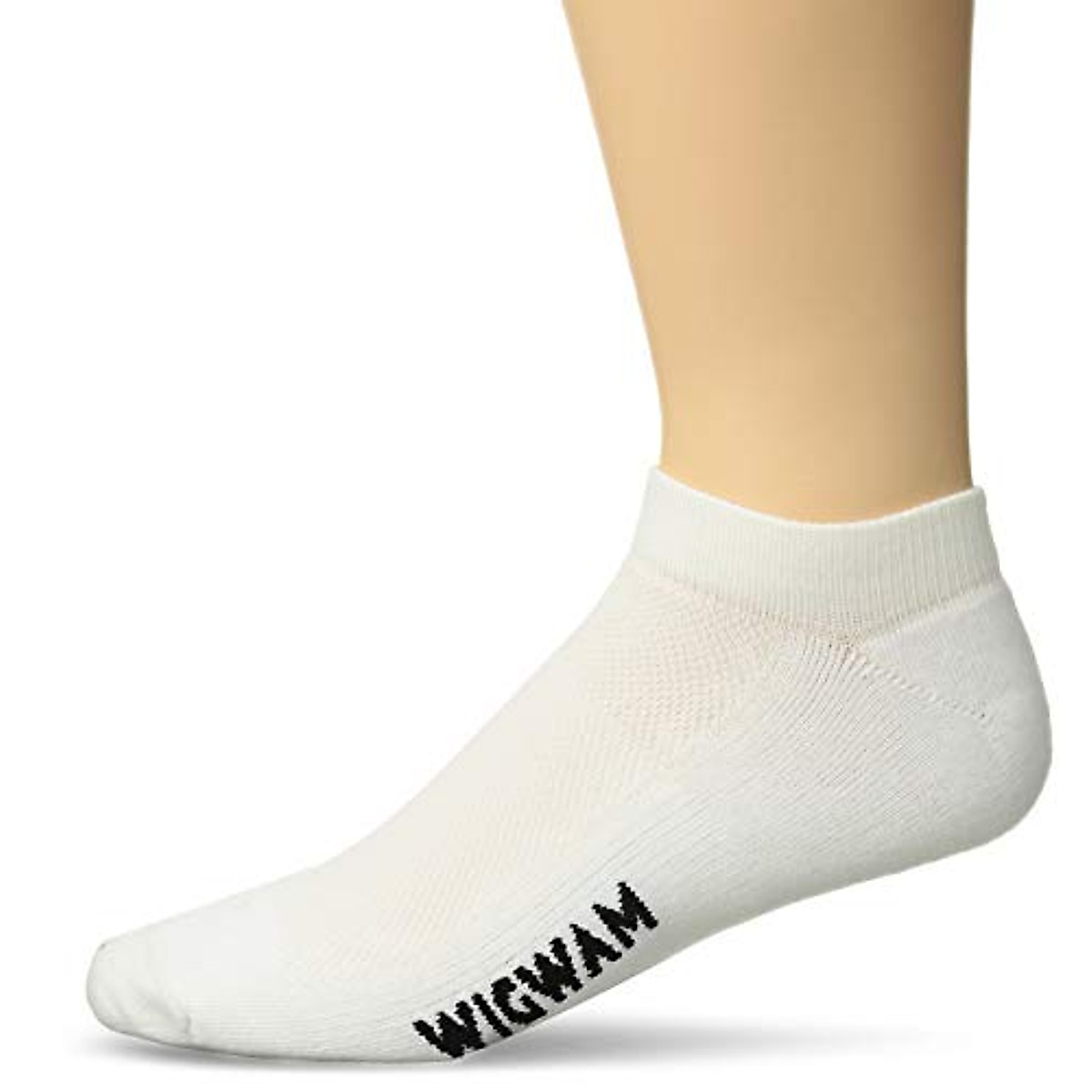 Wigwam Cool-Lite Low-Cut F6109 Sock, White - LG