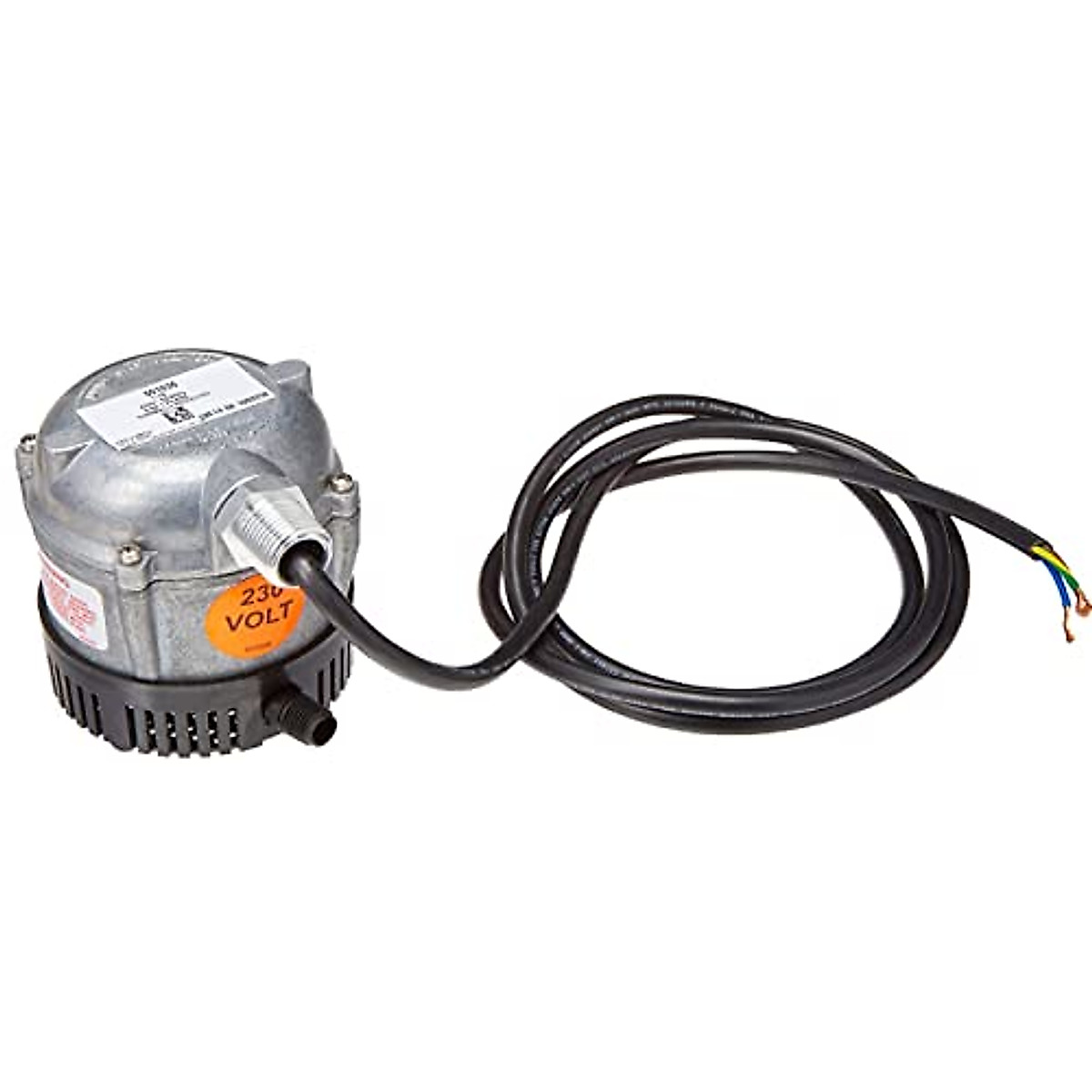 Little Giant 1-YS 1/150 HP, 205 GPH , 230 Volt Parts Washer Pump, with 6-Ft. Cord No Plug, Grey, 501036