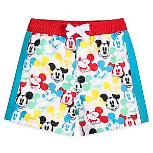 Disney Mickey Mouse Swim Trunks for Baby, Size 12-18 Months