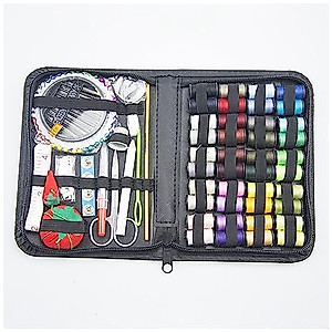 IRDFWH Sewing Combination 40 Threads Sewing Kit Home Travel 129 Pieces Sewing Set Tools