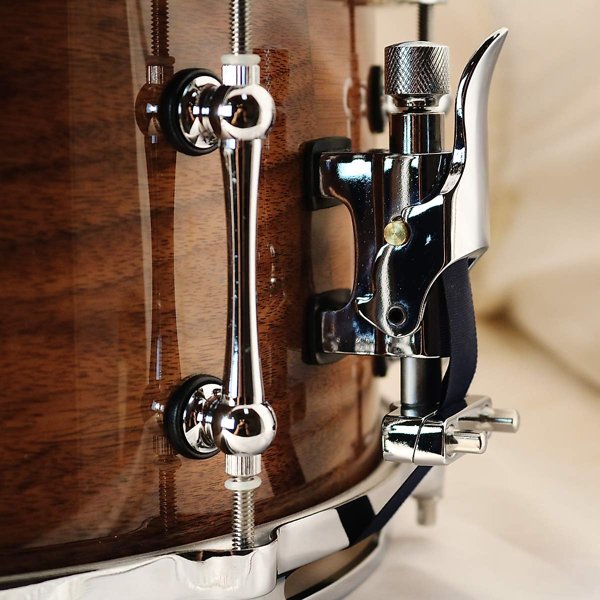 Sawtooth Hickory Wood 14X6.5” Snare Drum, Natural Gloss, 14"x 6.5" (ST-HSD-14x6.5)