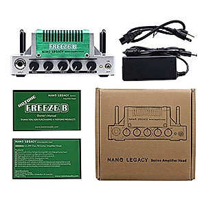 Hotone Freeze B High Gain British Style Guitar Amp Head 5 Watts Class AB Amplifier with CAB SIM Phones/Line Output