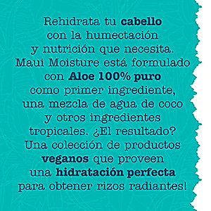 Maui Moisture Strength & Anti-Breakage + Moisturizing Agave Shampoo for Color Treated or Chemically Damaged Hair, Vegan, Silicone- & Paraben-Free with Sulfate-Free Surfactants, 13 fl oz