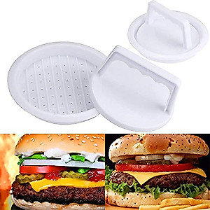 Cooking Concepts Hamburger Press 2-Pack Bundle - 2 Complete Sets.(a Total of 4 Pieces)