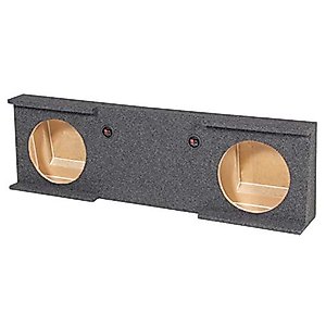 QPower Crew Cab 2007-2013 Underseat Dual 12" Subwoofer Box