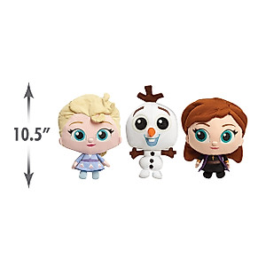 Disney Doorables Frozen Puffables Plush, Easter Basket Stuffers, 10-Inch Collectible Plush Stuffed Toy, Styles May Vary, Officially Licensed Kids Toys for Ages 3 Up, Gifts and Presents by Just Play