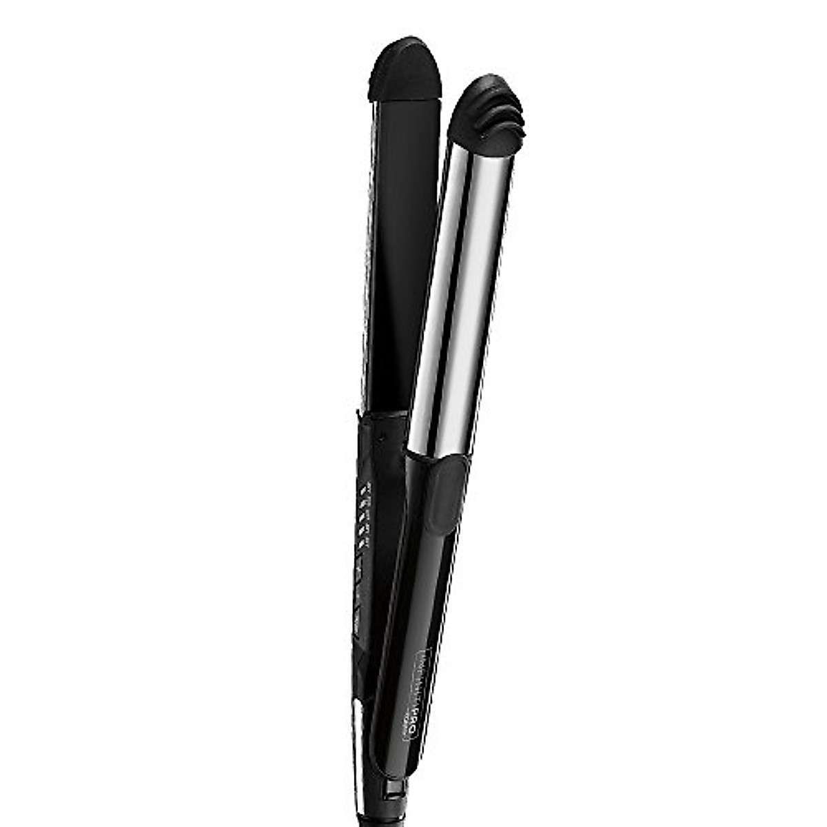 INFINITIPRO BY CONAIR 2-in-1 Styler; Curl or Straighten with 1 Tool; 1-inch; Black