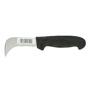 Hyde Tools 20600 3-1/2-Inch All Purpose Trade Knife, Black and Silver