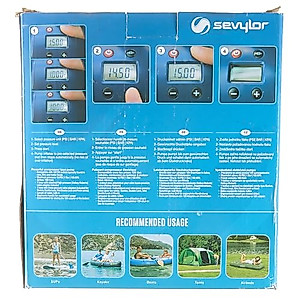 Sevylor Electric 12V Pump, Blue