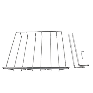 Tnfeeon Wine Glass Rack Under Cabinet Stemware Wine Glass Holder Glasses Storage Hanger Metal 304 Stainless Steel Hanger Storage Shelf for RV Mini Bar Kitchen Storage