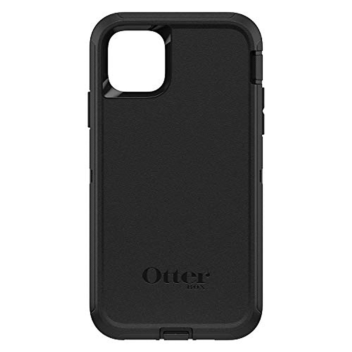 OtterBox iPhone 11 Pro Max Defender Series Case - BLACK, rugged & durable, with port protection, includes holster clip kickstand