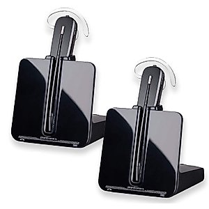 Plantronics CS540 Wireless Headset System - 2 Pack 84693-01 (Renewed)