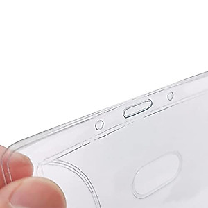 Pen + Gear x12 Badge Holders Vertical / Horizontal | Clear | ID Name Tag Card