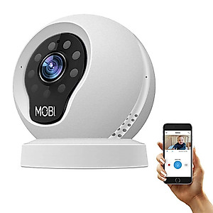 MobiCam WiFi Wireless Baby Camera Monitor, Hd Surveillance Video, Two-Way Talk, Night Vision Motion, Remote Surveillance Cam System and Smart Home Starter Kit