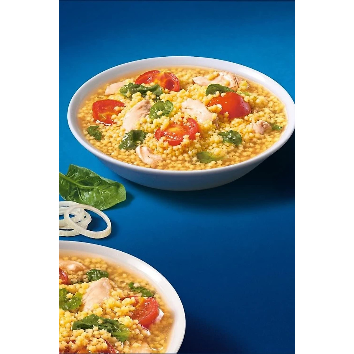 Pastina Pasta, 12 Ounce Box (Pack of 2) with By The Cup Swivel Spoons