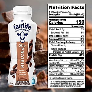 The Award Box Assortment of Fairlife Protein Shakes Chocolate Vanilla Nurtition and Elite 6 Pack, 11.5 Ounces 30g of Protein