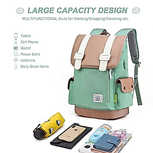 WindTook Laptop Backpack for Women Computer Bag 15 Inch College Bookbag Travel Backpack Purse Daypack Work Bagpack with USB Port