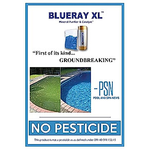 Blueray XL - XL Blue | Mineral Purifier & Catalyst™ for Pools and Hot Tubs …