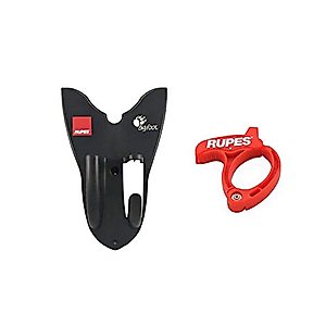 bbnmore RUPES Bigfoot Tool Holder - Wall Mounted Polisher Rack w/Cable Management Clam