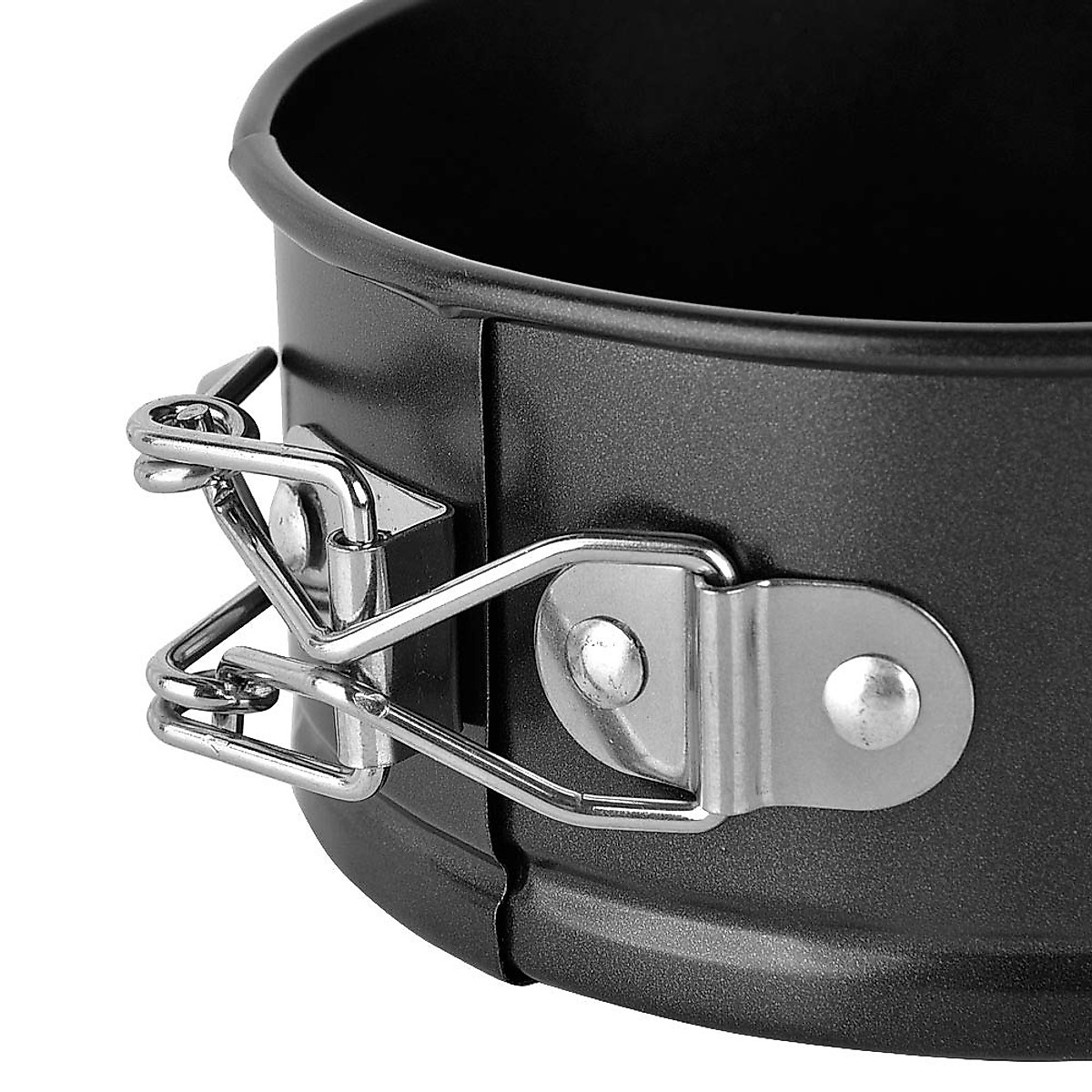 Alotpower Springform Pan Set of 4, 4 Inch Non-Stick Leakproof Round Cake Pans Small Cheesecake Pan with Removable Bottom Pan for Mini Cheesecakes, Pizzas and Quiches