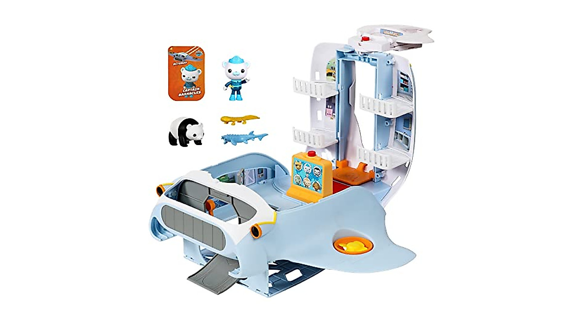 Octonauts Octoray Transforming Playset | 25+ Lights & Sounds