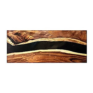 Epoxy Table, Live Edge Wooden Table, Epoxy Resin River Table, Natural Wood,Dining Table, Natural Epoxy Table, Resin Table