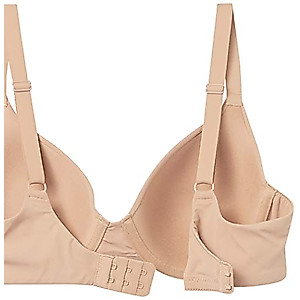 Amazon Essentials Women's Classic T-Shirt Bra, Beige, 36C