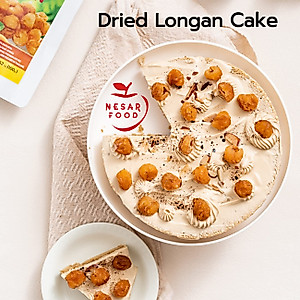 NESAR FOOD Premium Natural Dried Longan Fruit - Delectable Seedless Longan Dry, 100% Fruit Meat, 100g (3.52 oz Pack of 1) - Perfect for Tea, Snacks, and Desserts - All-Natural, No Sugar Added