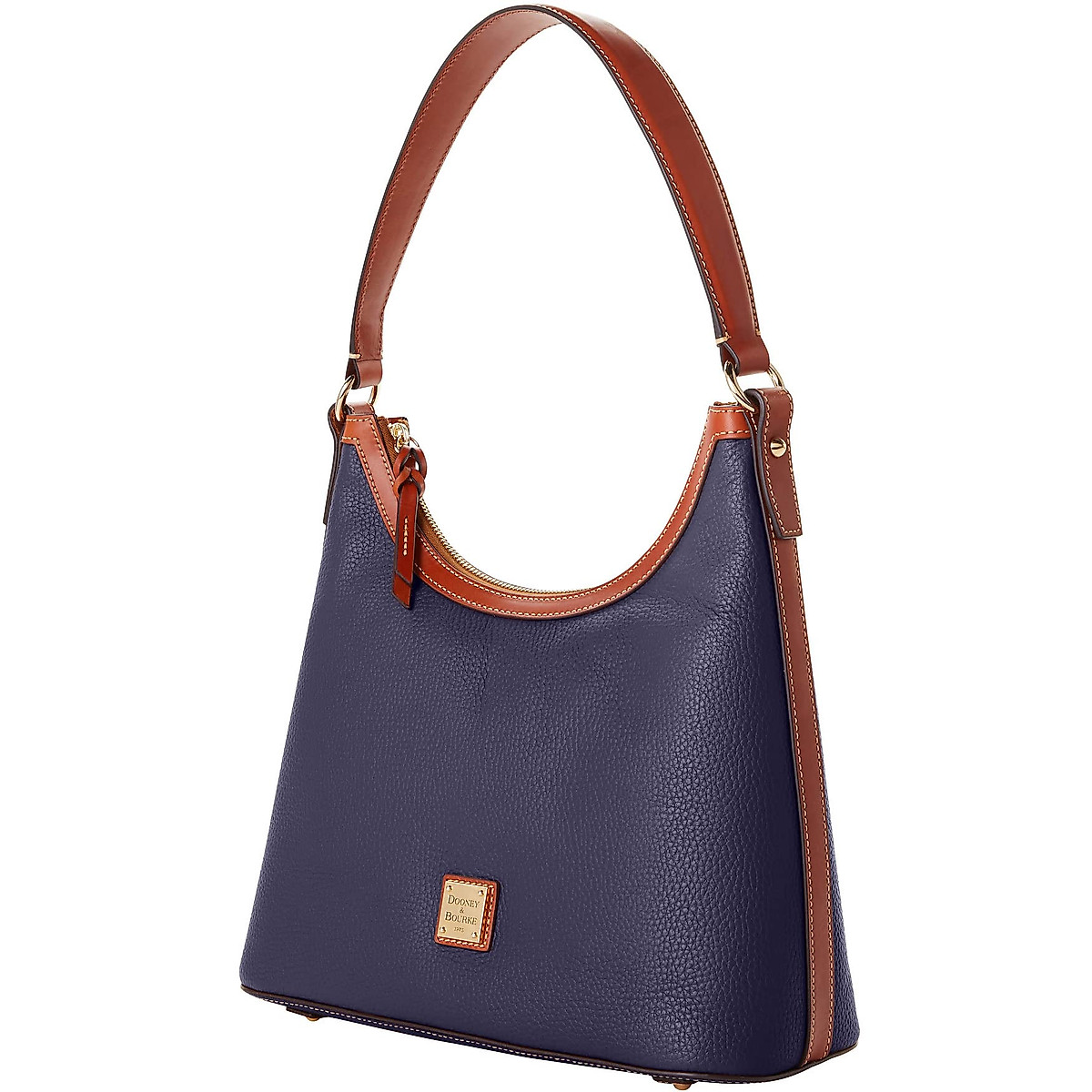 Dooney & Bourke Handbag, Pebble Grain Hobo Shoulder Bag - Blue