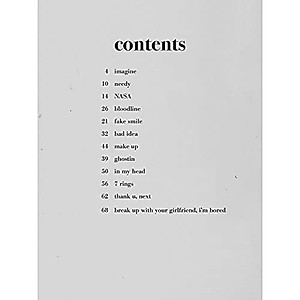 Ariana Grande - Thank U, Next (Artist Songbook)