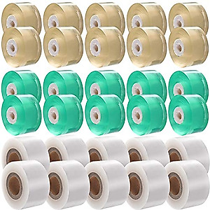 KOHAND Grafting Tapes, 30 Rolls Garden Tapes for Plants 328Ft/100M Each, Self-Adhesive Plants Repair Poly Budding Tapes, Stretchable Floristry Film Fruit Tree Grafting Tool