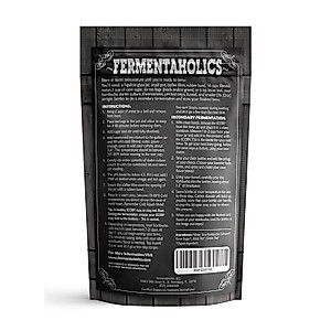 Fermentaholics ORGANIC Kombucha SCOBY With Twelve Ounces of Starter Tea - Live Starter Culture - Makes A One Gallon Batch - 1.5 Cups of Strong Mature Starter Tea - Brew Your Own Kombucha