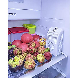 [8-Pack x 200g] Charcoal Bags with Plastic Box, Activated Carbon Bamboo Charcoal Air Purifying Bag for Refrigerator, Wardrobe, Closet, Shoebox, Drawer, Pet Home, Storage Room