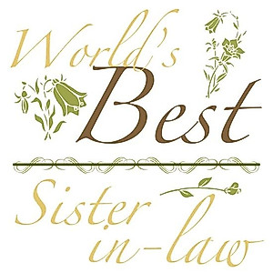 CafePress Vintage Best Sister In Law Mug Ceramic Coffee Mug, Tea Cup 11 oz