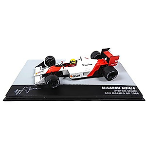 OPO 10 - Altaya 1:43 - Formula 1 - McLaren MP4 / 4# 12 Ayrton Senna Winner San Marino GP F1 1988 (689)